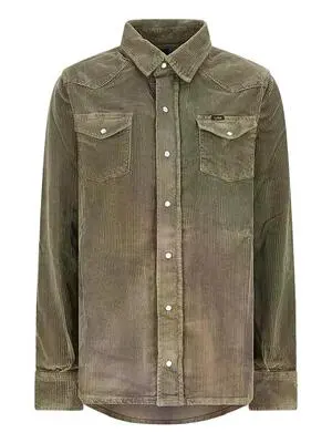 LOIS Laura Corduroy Shirt - Green