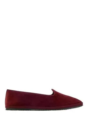 CAPULETTE Velvet Loafers - Red