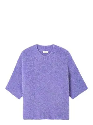 American Vintage Zolly Short-sleeve Sweater - Purple