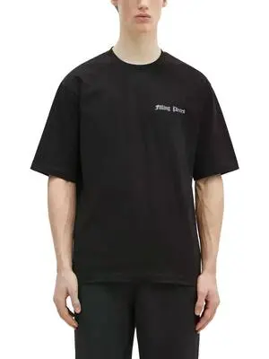 Filling Pieces Chrome Flower T-shirt - Black