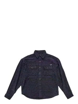 XLARGE Check Two-pocket Shirt - Brown