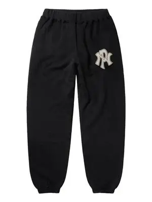 NO PROBLEMO Elasticated-waistband Track Pants - Black