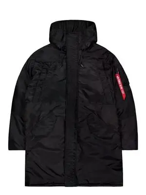 Alpha Industries Hooded Parka - Black