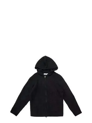 SAMSOE SAMSOE Sakoji Knitted Hoodie - Black
