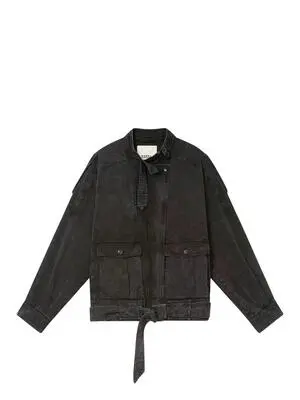 Isabel Marant Isalya Belted Jacket - Black