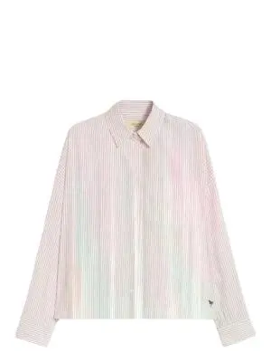 Max Mara Striped Pocket Shirt - White