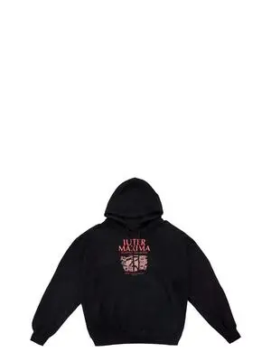 IUTER Graphic-print Hoodie - Black