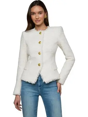 L'AGENCE Nerina Tweed Blazer