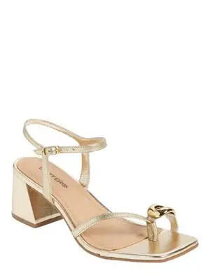 BUTTERO® Botmelinda Ankle Strap Sandal - Dourado