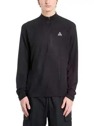 Nike Zipped Performance Sweatshirt - Black