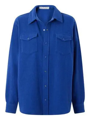 GOD’S TRUE CASHMERE Cashmere Shirt - Blue