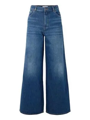 Chloé High-rise Wide-leg Jeans - Blue