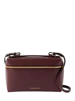 Victoria Beckham Vanity Leather Shoulder Bag - Burgundy