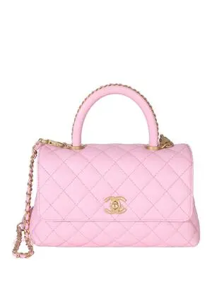 Chanel Coco Handle Bag - Pink