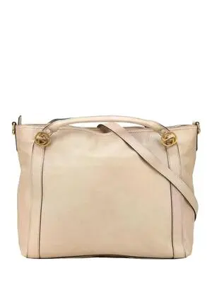 Gucci Miss Gg Satchel - Brown
