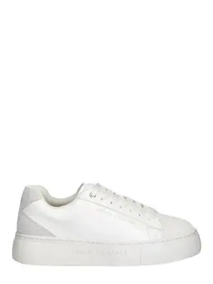 Armani Exchange Logo Lettering Sneakers - White