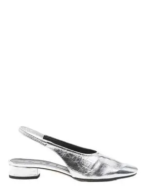 AeydĒ Dua Slingback Pumps - Silver
