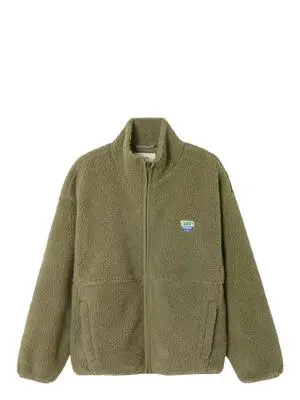 American Vintage Hoktown Zip-up Jacket - Green