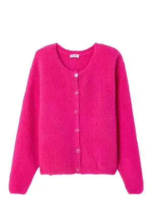 American Vintage Zolly Buttoned Cardigan - Pink