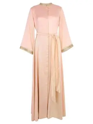 BARUNI Zayna Belted Maxi Dress - Pink