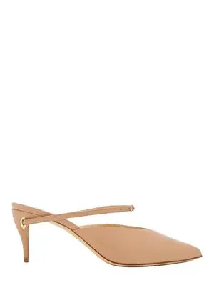 Jennifer Chamandi 65mm Mattia Heeled Pumps - Neutrals