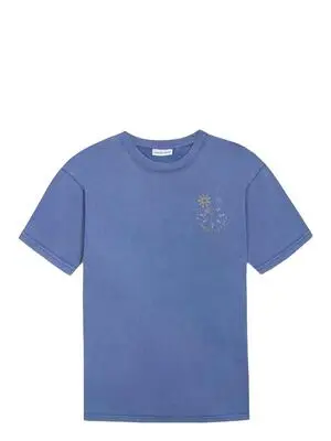 Maison Labiche Embroidered T-shirt - Blue