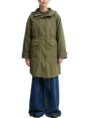 LEVI'S Hooded Coat - Green