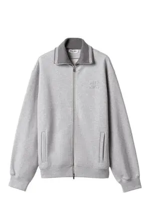 Miu Miu Zippered Fleece Jacket - Grey