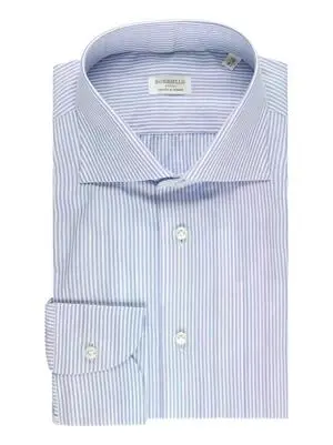 BORRIELLO NAPOLI Marechiaro Striped Long-sleeved Shirt