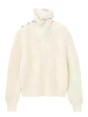 Ba&sh Roumane Button Sweater - Neutrals