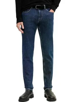 TRUSSARDI Straight-leg Jeans With Belt - Blue