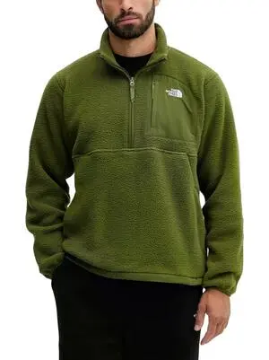 The North Face Zip Pocket Fleece Sweater - Green
