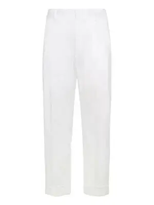 Dsquared2 Cotton Trousers - White