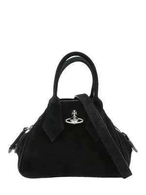 VIVIENNE WESTWOOD Logo Appliqué Mini Bag - Black