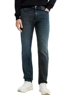TRUSSARDI Regular Fit Jeans With Patch Detail