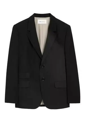 Ami Single-breasted Blazer - Black