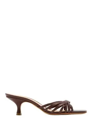 Schutz Tara Woven-strap Sandals - Brown