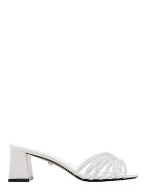 ALEVI MILANO 60mm Vittoria Heeled Sandals - White