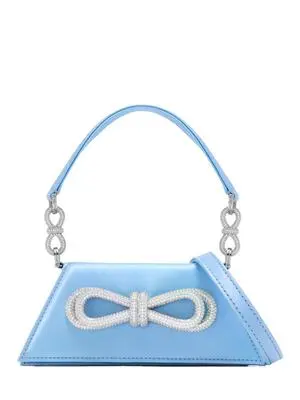 Mach & Mach Small Samantha Handbag - Blue
