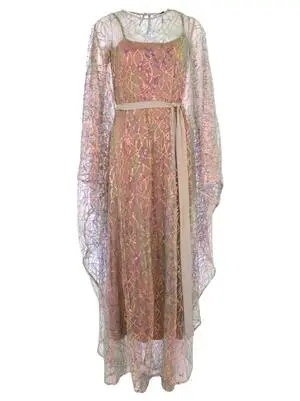 BARUNI Habiba Embellished Maxi Dress - Neutrals