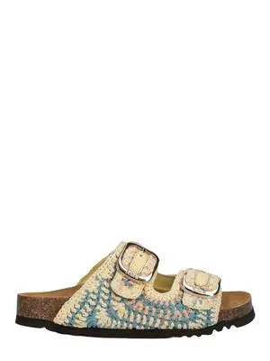 DR. SCHOLL'S SHOES Noelle Crocheted Sandals - Neutrals