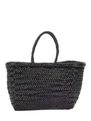 Dragon Diffusion Small Triple Jump Woven Tote Bag - Black