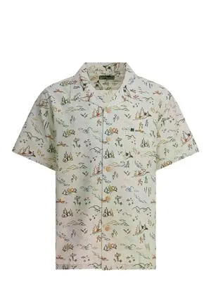 MONTBELL Buttoned Print Shirt - Neutrals