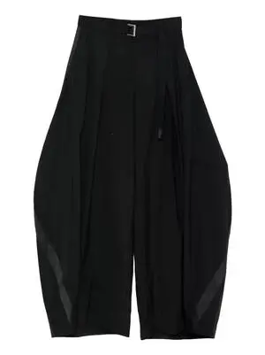 Sacai Belted Trousers - Black