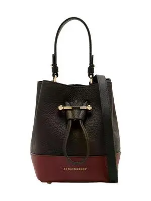Strathberry Lana Osette Bucket Bag - Brown