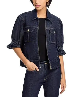 Cinq À Sept Holly Denim Jacket - Indigo Noir