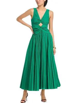 Simkhai Viviann Cutout Maxi Dress - Kelly Green