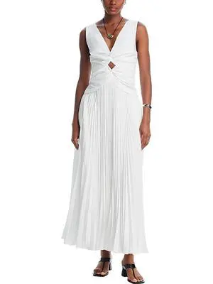 Simkhai Viviann Cutout Maxi Dress - White