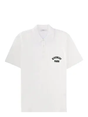 Givenchy Polo With Logo - White