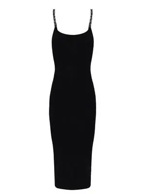 Michael Kors Stretch Knit Dress - Black